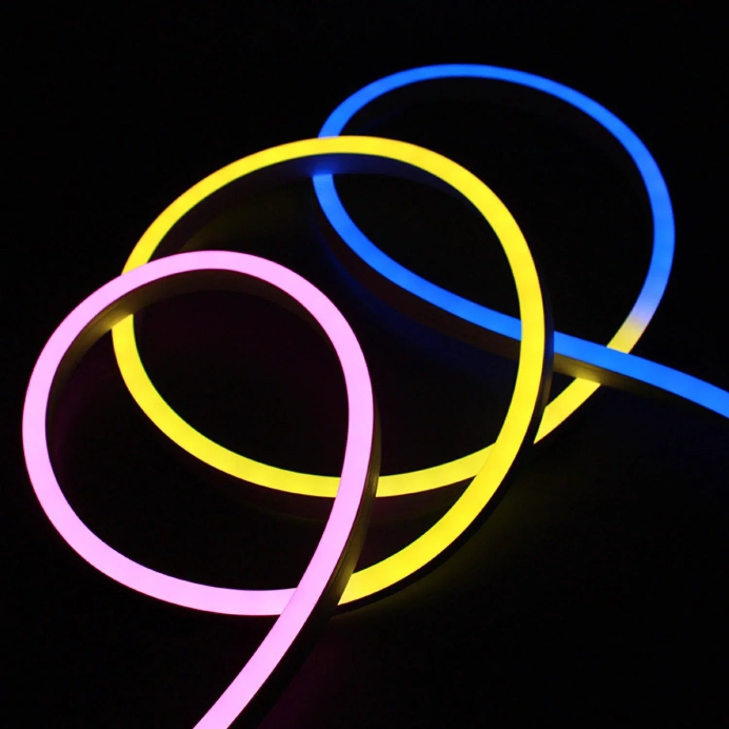 Addressable Digital Pixel RGB Neon Flex 24V 12x20 WS2811 10cm Cut ...