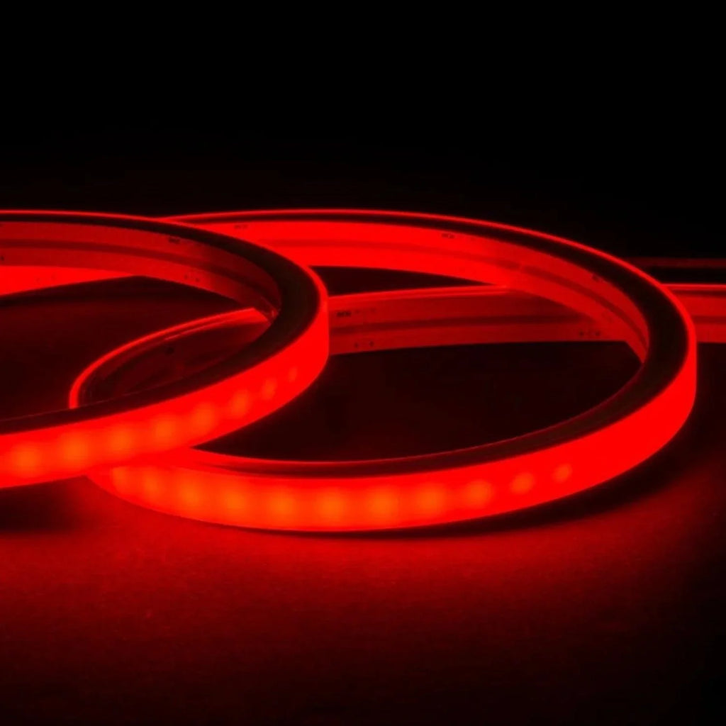 Red LED Neon Flex 220V 240V Top Bending 20cm Cutting IP65 with UK Plug ...