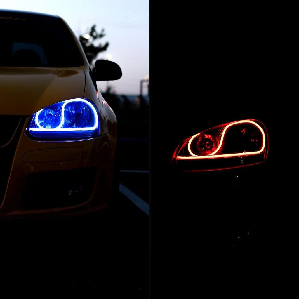 RGB LED Neon Flex 12V 5050 RGB LED IP65 Waterproof 8x18mm Full Kit ...