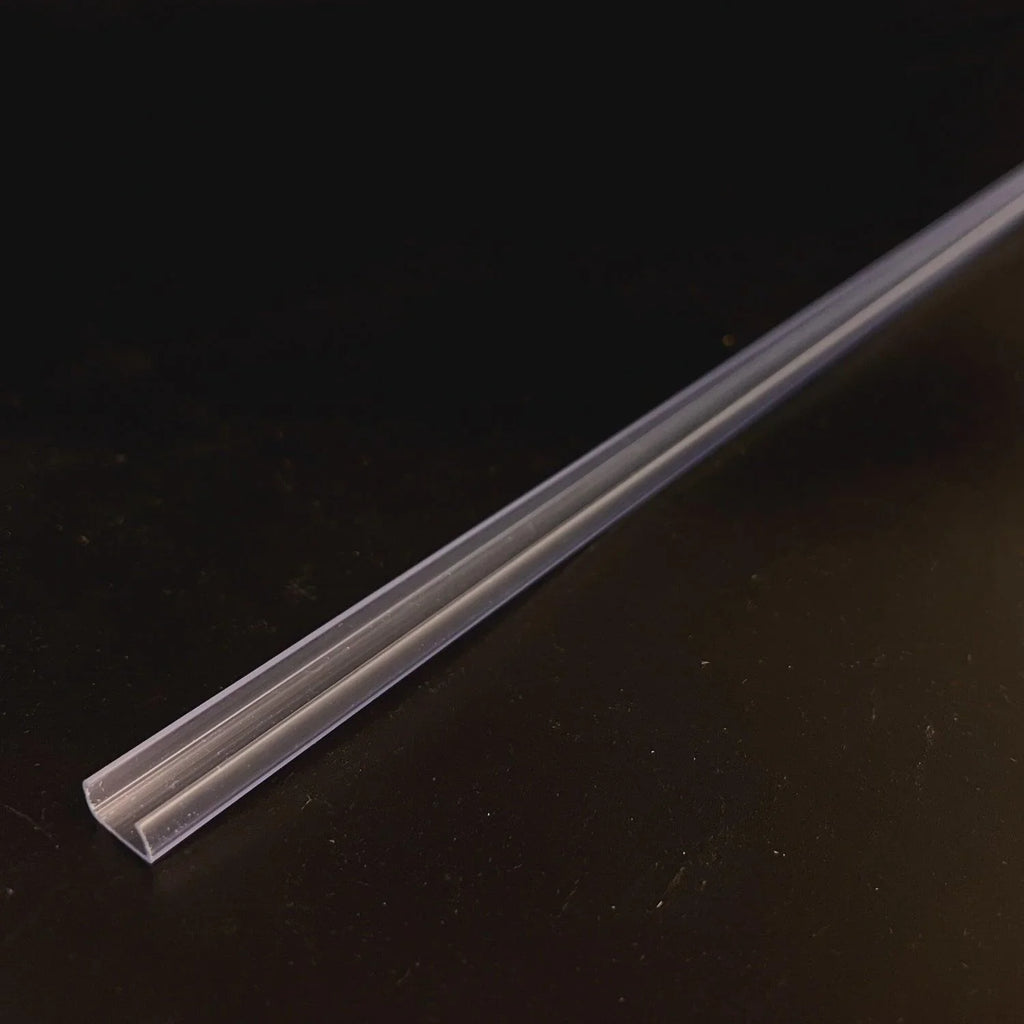 COB LED Strip Clear PVC Plastic Profile 1 Metre - ATOM LED