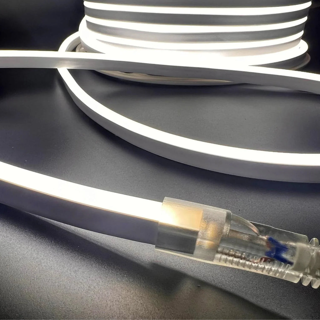 Natural White Neon Flex 220V 240V 8x16mm 120LEDs/m 4000K IP67 - ATOM LED