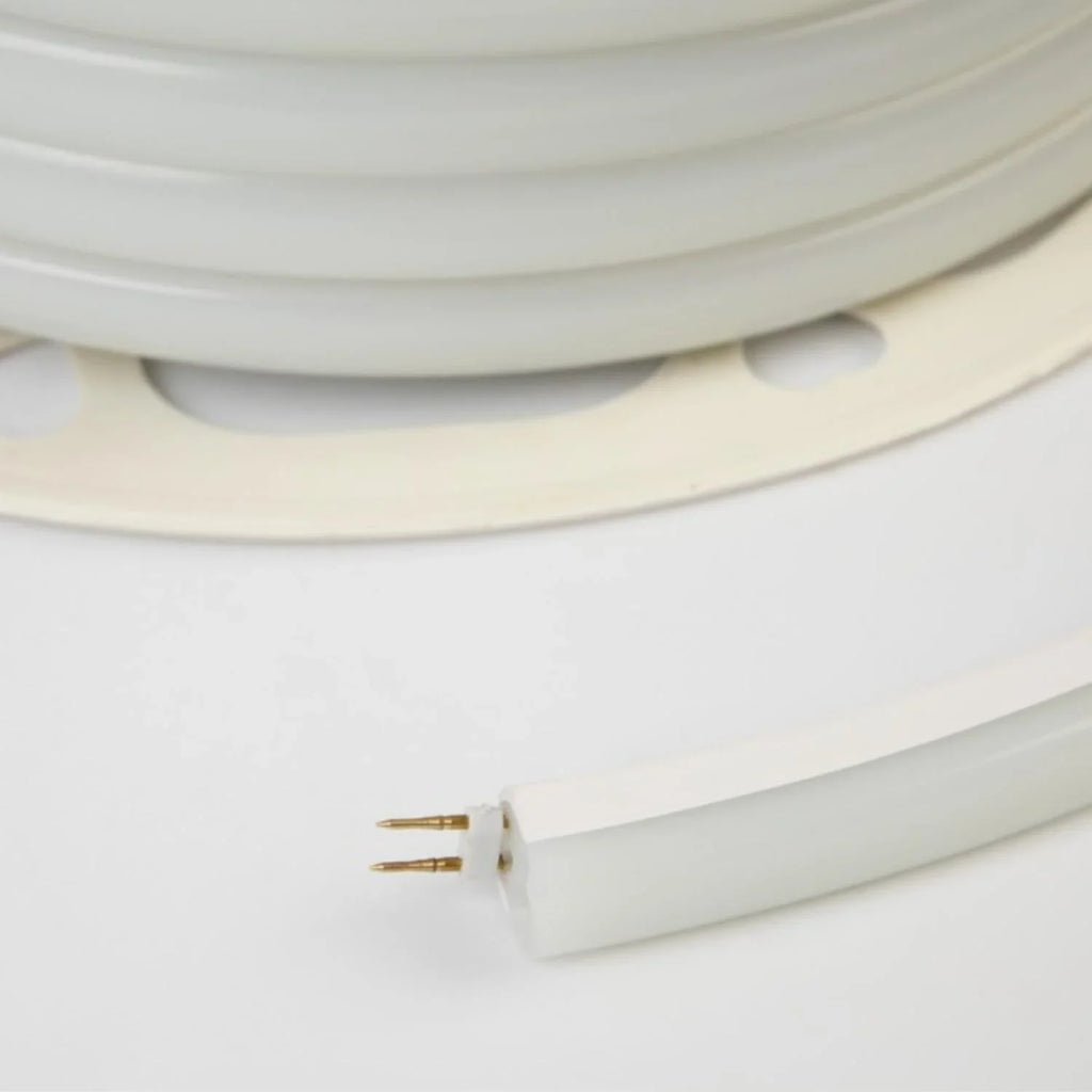 Cool White LED Neon Flex 16x16mm Vertical Bending 120LEDs/m 220V 240V ...